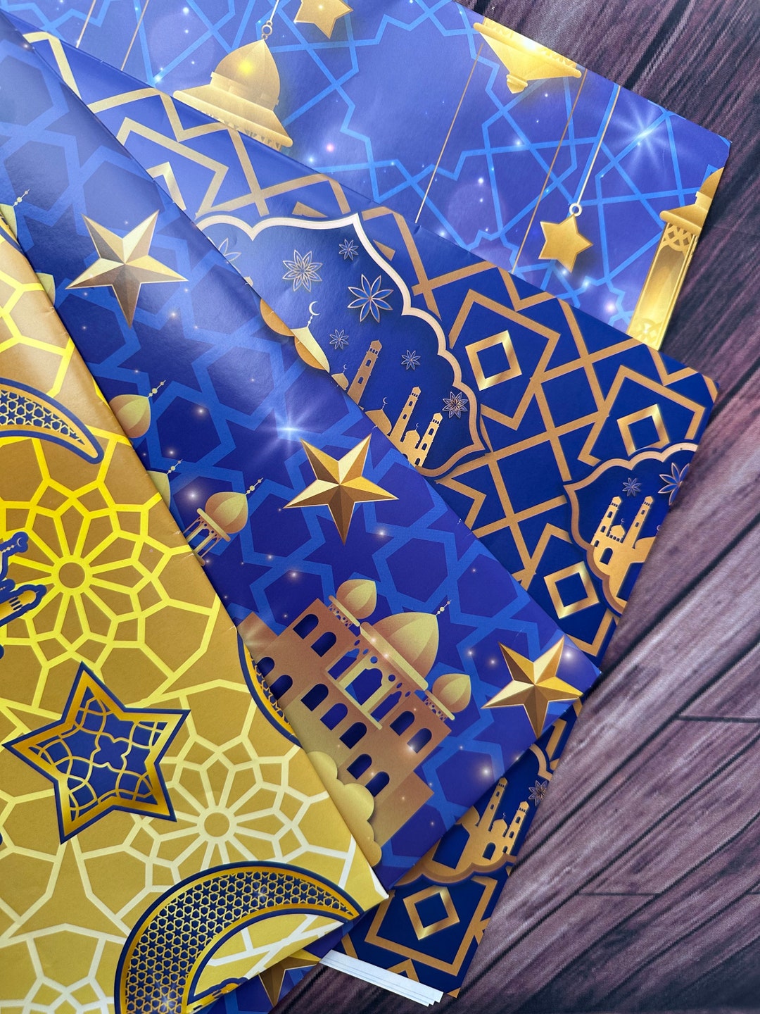 Eid Mubarak Wrapping Paper, Gift Packaging Paper, Ramadan Paper - Etsy