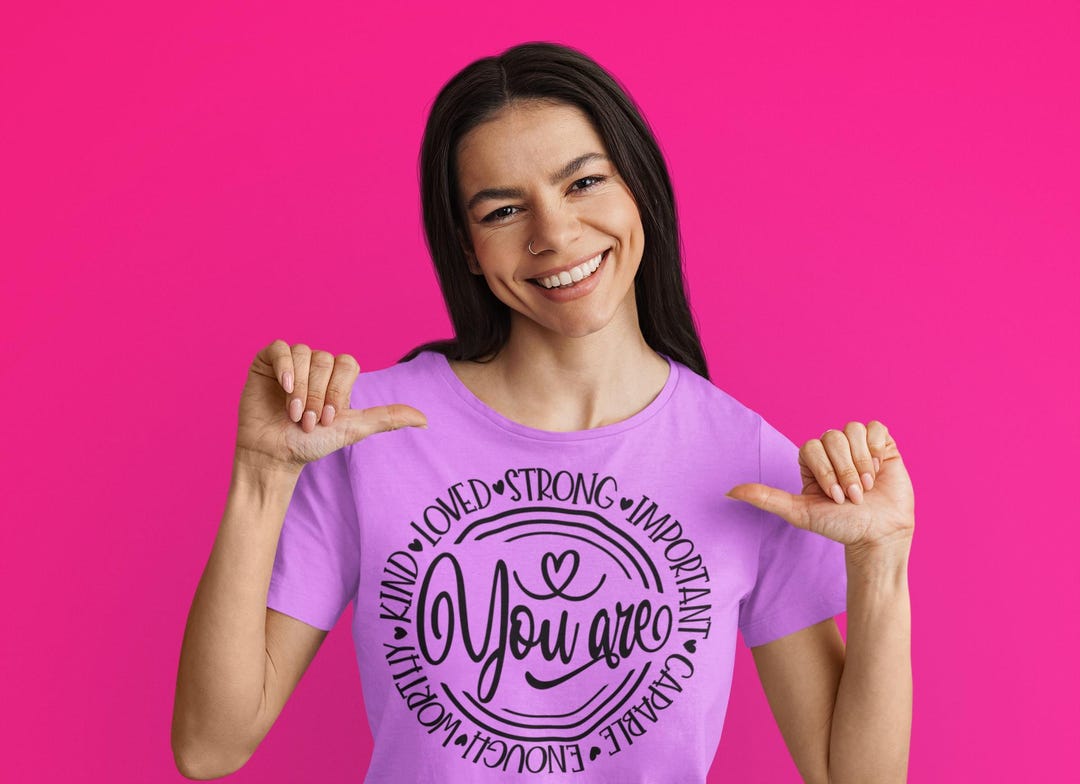 Identity in Christ T Shirt Affirmations Shirt You Are Worthy T Shirt ...