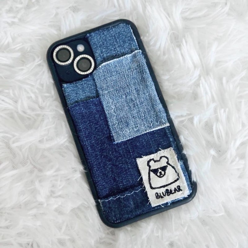 Denim Phone Case - Etsy