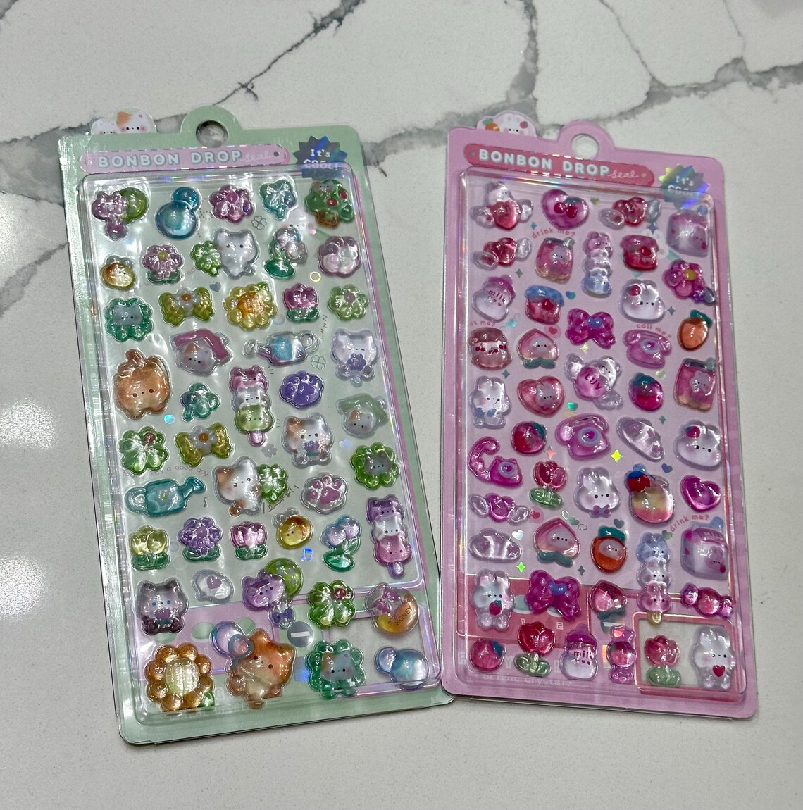 Bonbon Drop Seal 3D Decorative Stickers - Etsy