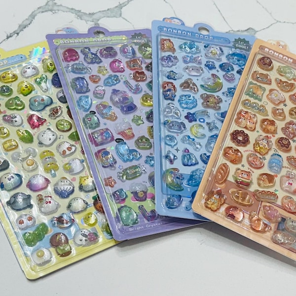 Bon Bon Drop Seal Sticker - Etsy