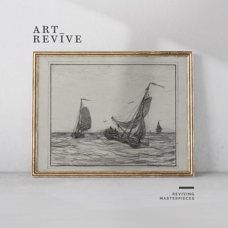 Dutch Pencil Drawing - Etsy