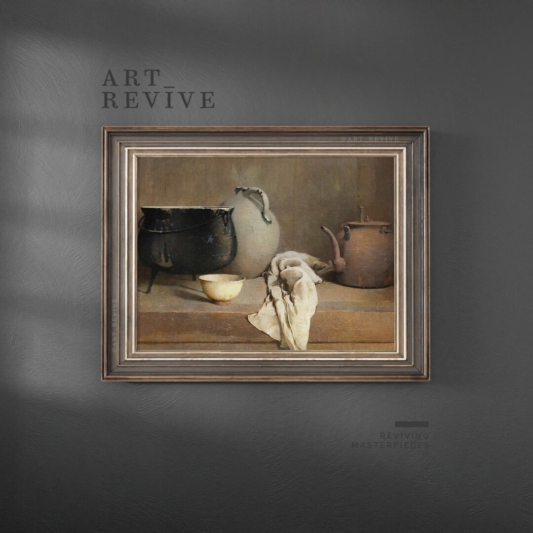 Still Life Painting | PRINTABLE | Rustic Artwork | French Kitchen Decor ...