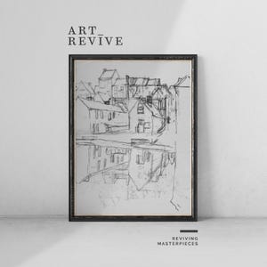 Antique Sketch | French Architecture Print | PRINTABLE Art | Neutral ...