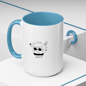 Jujutsu Kaisen Coffee Mug 11, 15oz, Gojo Satoru, Cute Mug, Anime Mug ...
