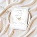 Minimalistic Baby Shower Invitation, Simple Invite, Neutral Invites ...