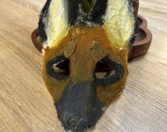 Maned Wolf Therian Mask - Etsy