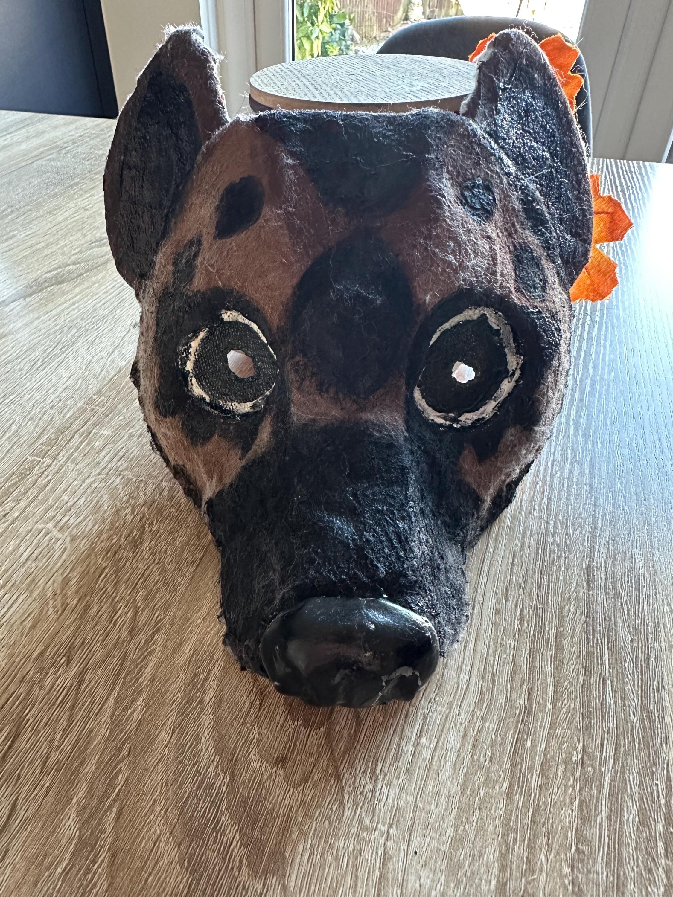 Custom Hyena Mask, Therian, Cosplay - Etsy
