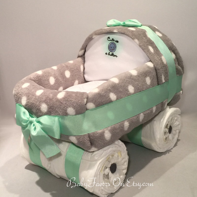 Diaper Cake Bassinet - Etsy