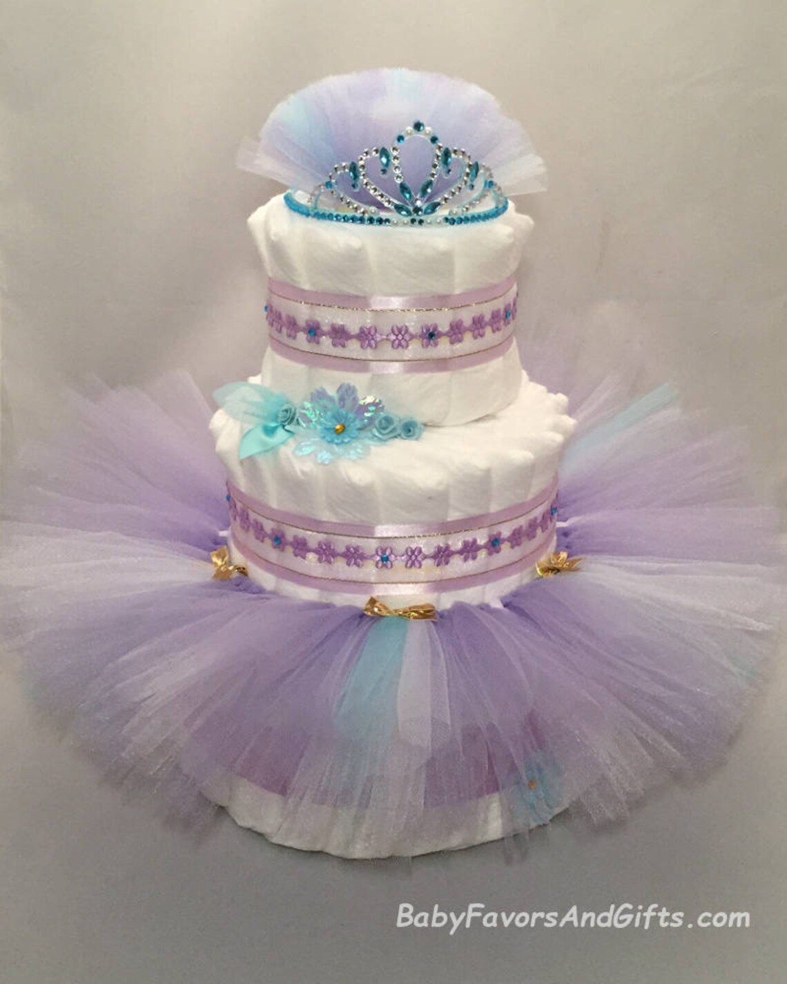 Ballerina Tutu Diaper Cake - Choice of Colors - Great Gift or ...