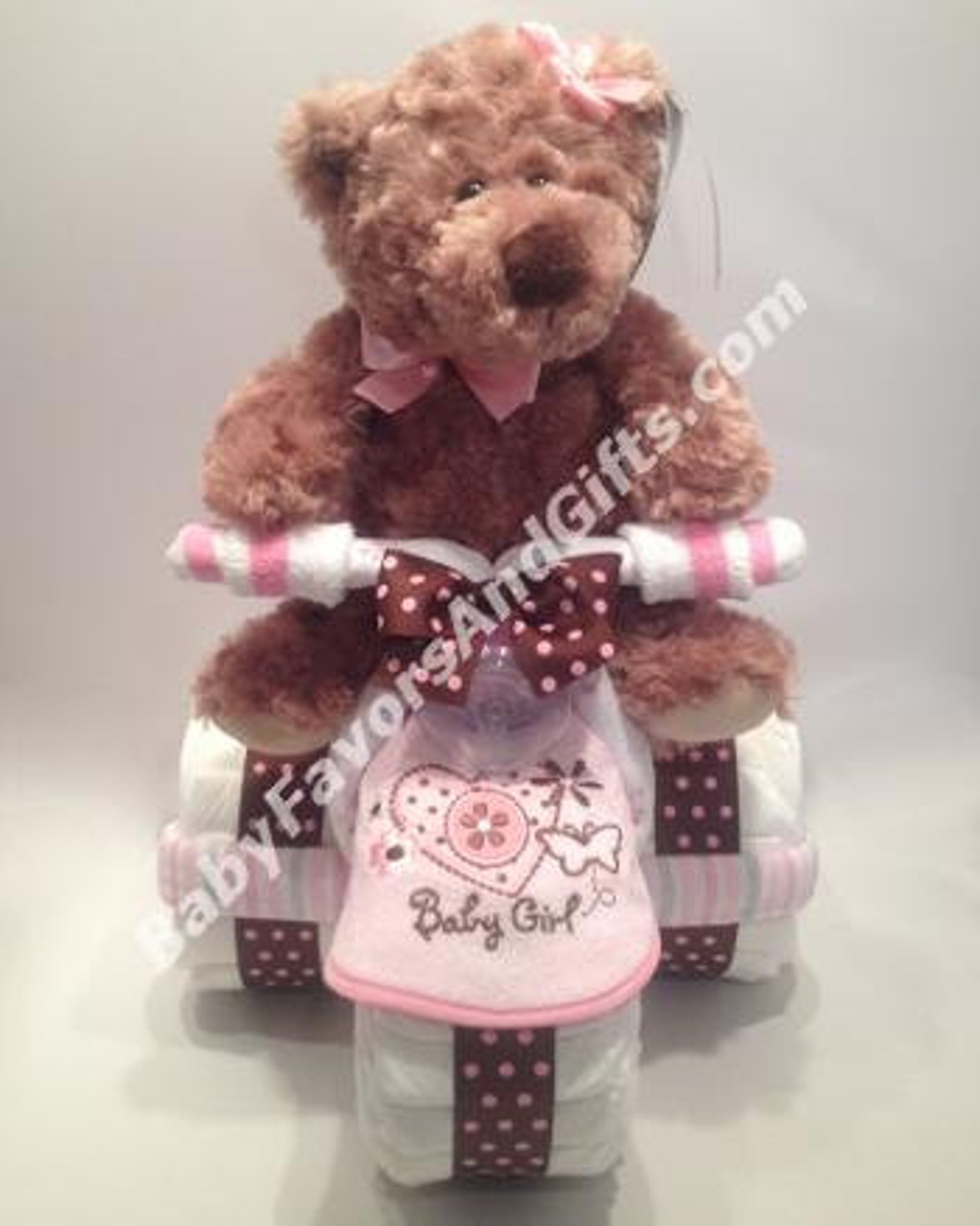 Tricycle Diaper Cake With Toy - Great Gift or Centerpiece for Baby ...
