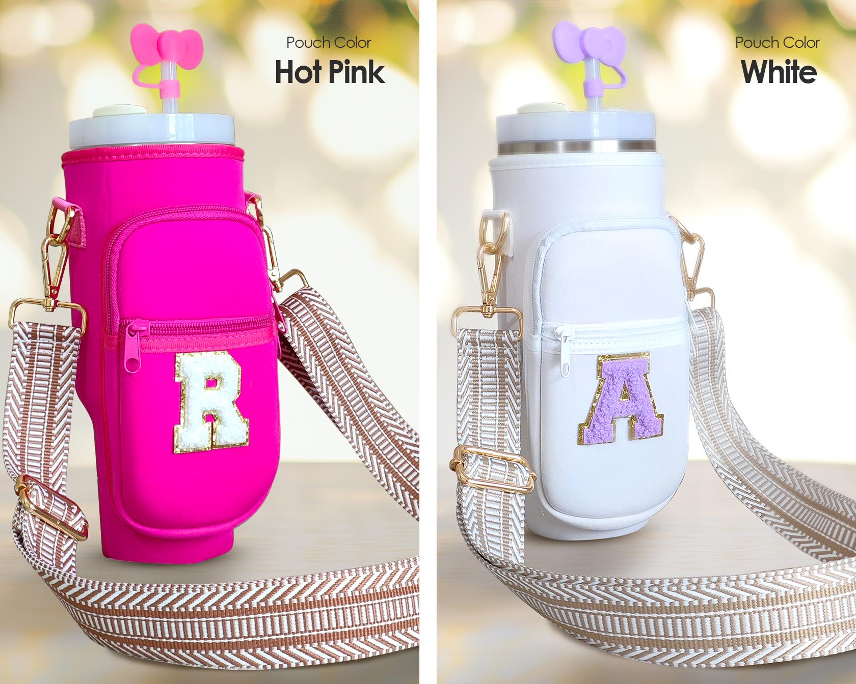 Custom 40 Oz Cup Pouch With Strap Personalized Tumbler Bag Cup ...