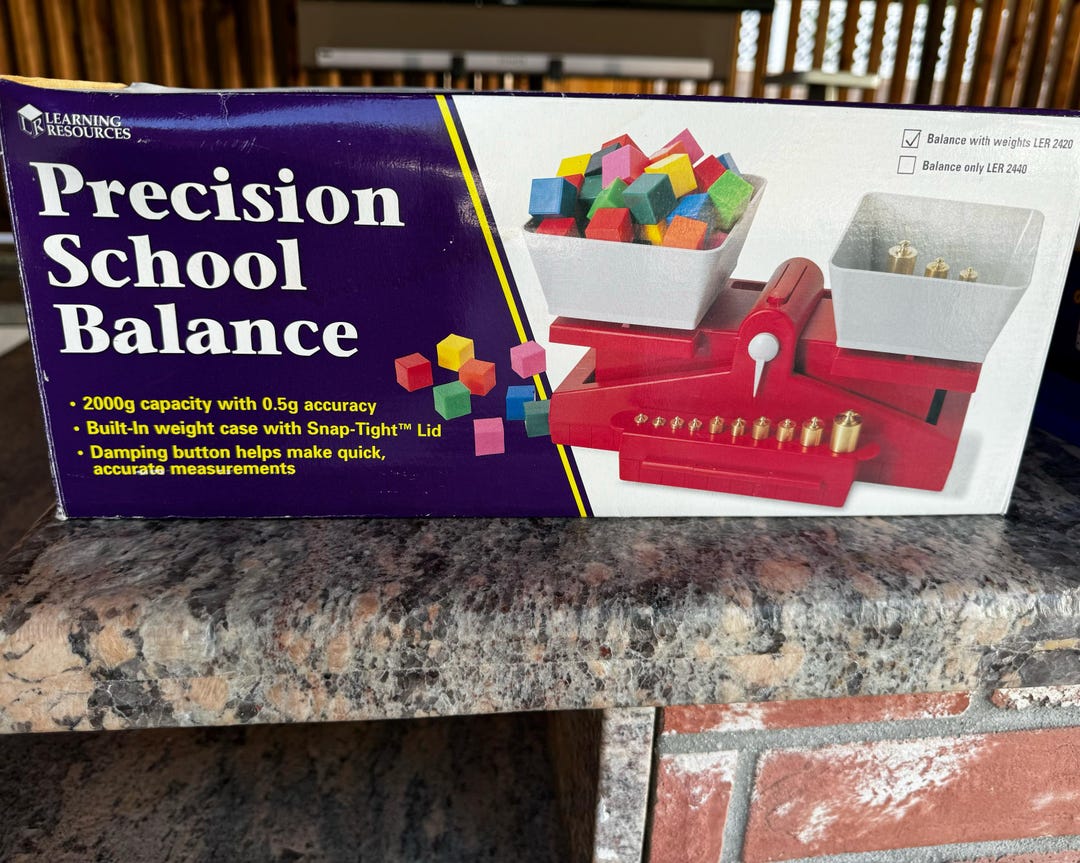 Montessori Precision School Balance Set - Etsy