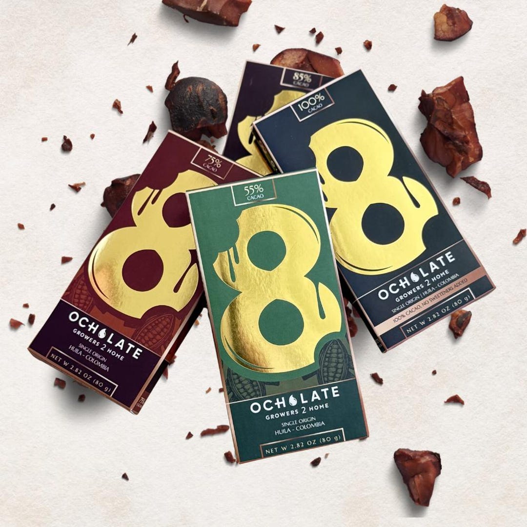 Single-origin Dark Chocolate Bar Fair Trade Tree to Bar Cacao From ...