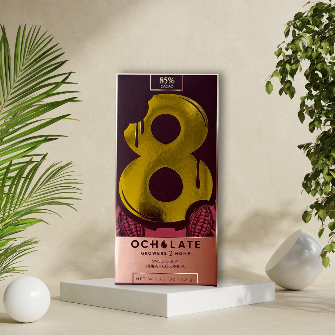 85% Cacao Single-origin Craft Dark Chocolate Tree-to-bar Cacao From ...