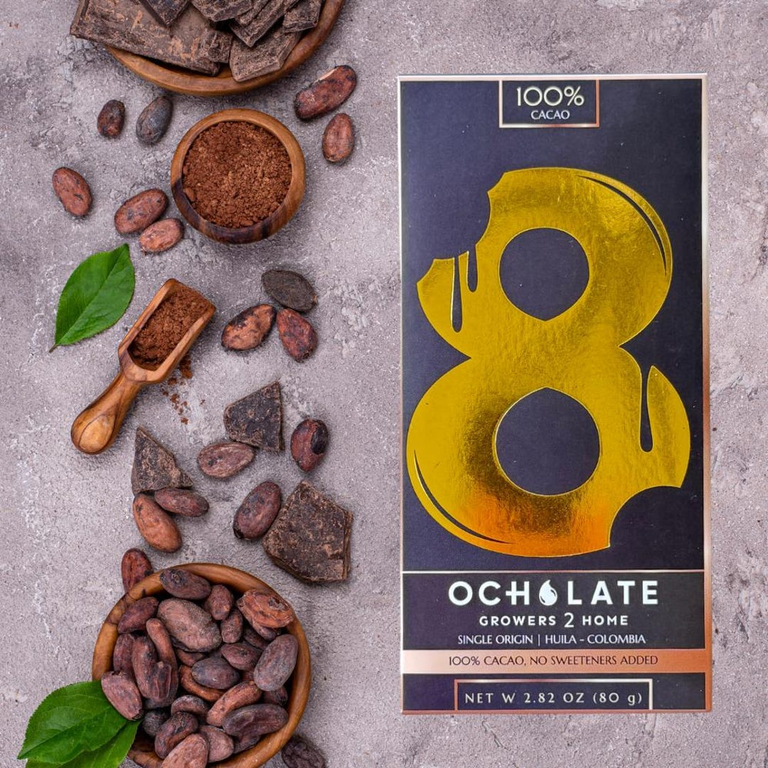 100% Cacao, Single-origin Dark Chocolate Tree-to-bar Cacao From ...