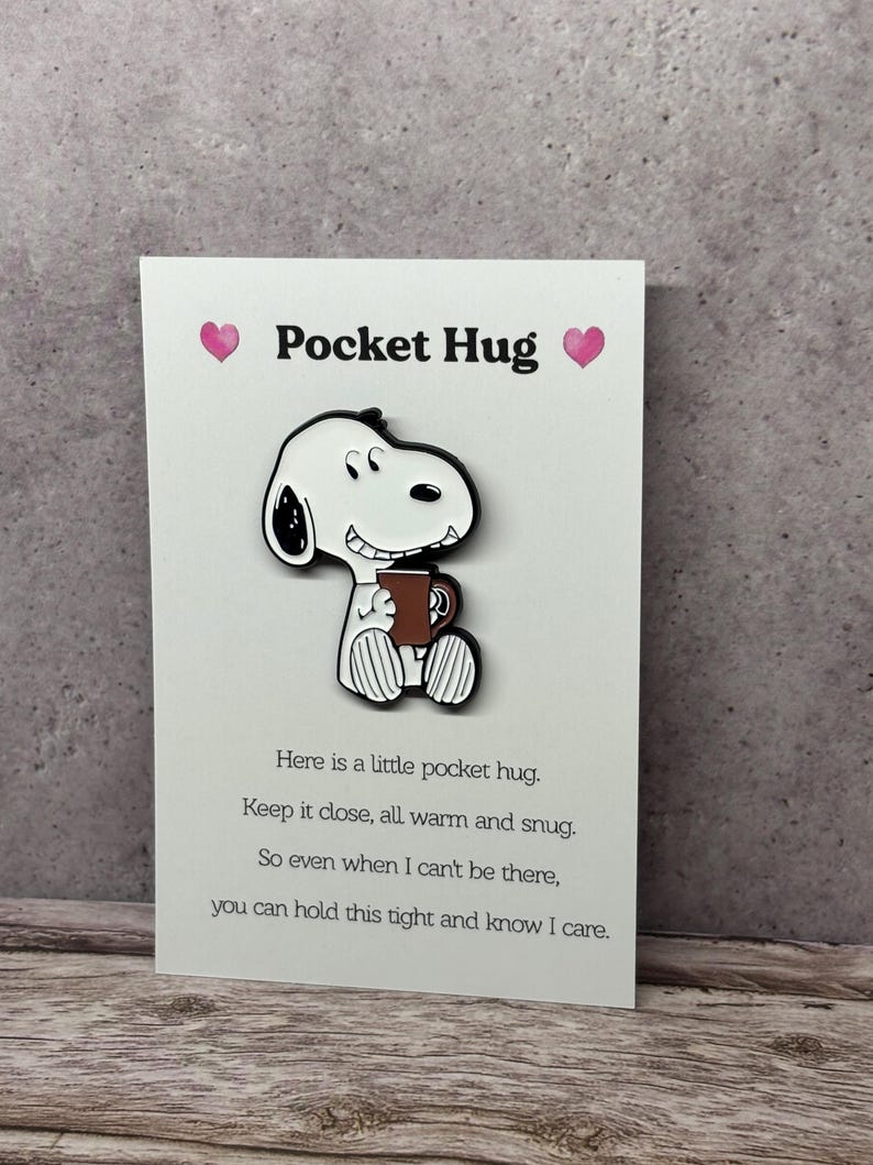 Snoopy Brooch: Cartoon Character Pin - Etsy UK