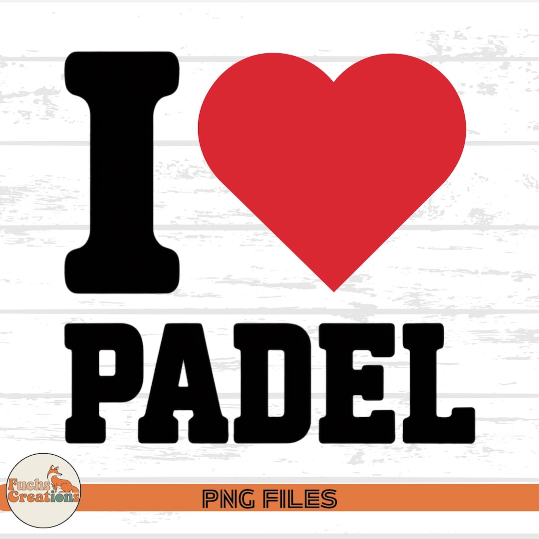 I Love Padel PNG, Padel Tennis Heart SVG, Paddle Png, Paddle Svg, Padel ...
