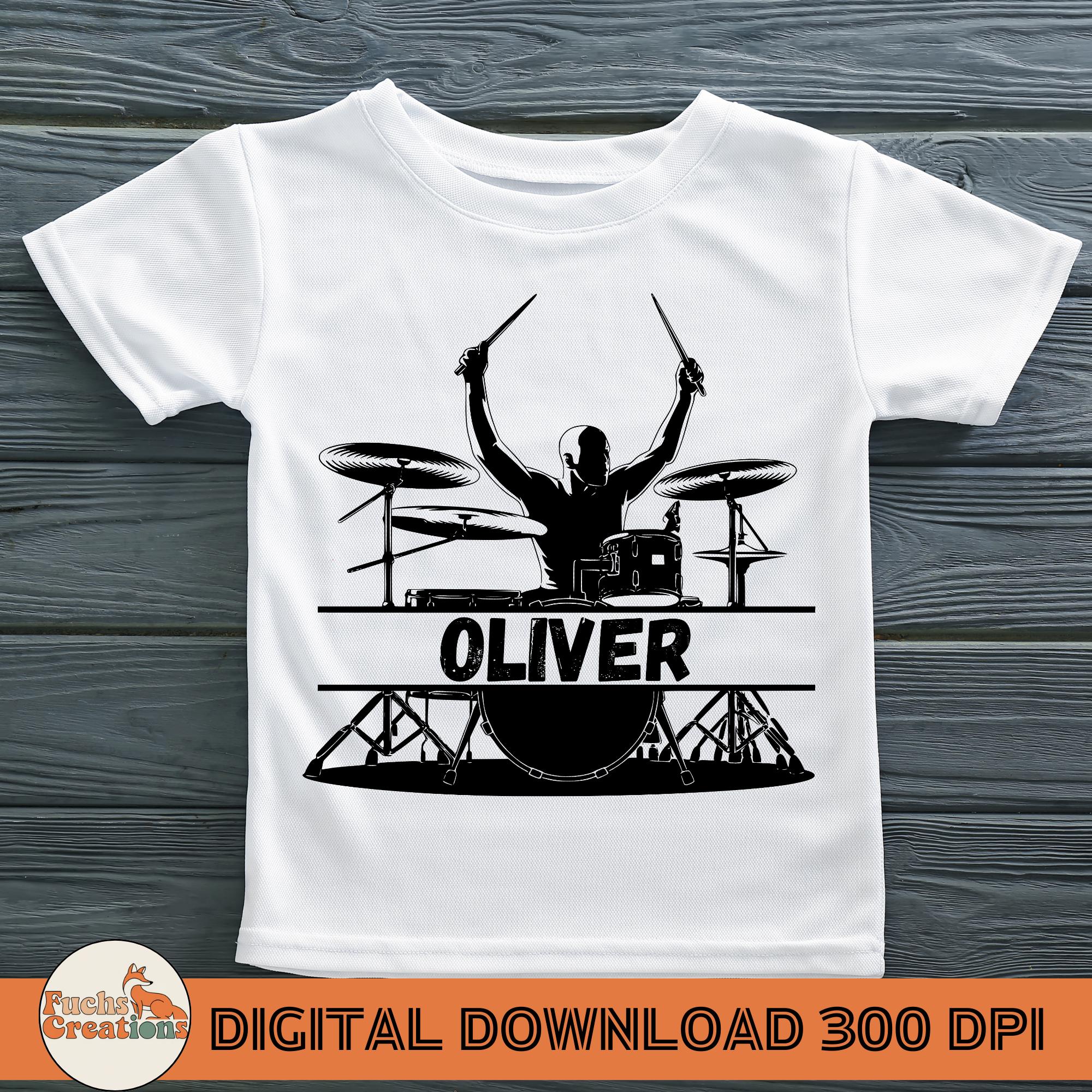 Custom Drummer SVG, Custom Drum Set SVG File, Drum DXF, Drummer Fun ...