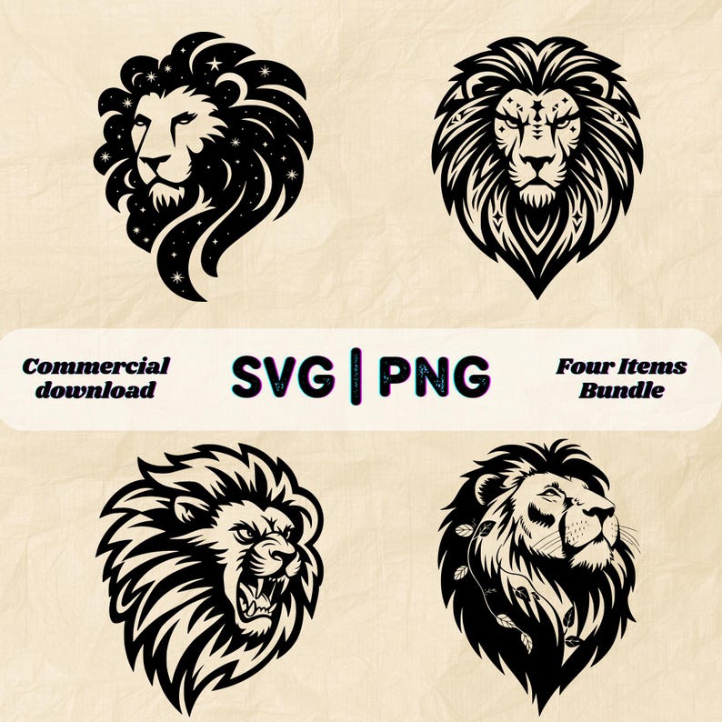 Lion Face Svg, Lion Head Svg, Lion SVG, Lion King Svg, Leo SVG, Lion ...