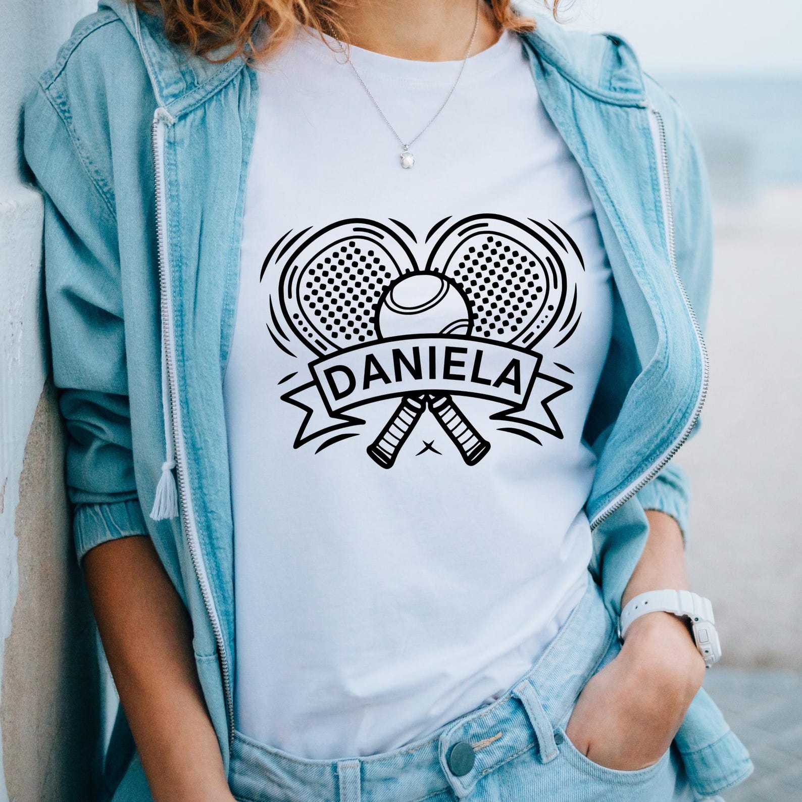 Custom Padel SVG, Personalized Paddle Ball Game, Personalized Paddle ...