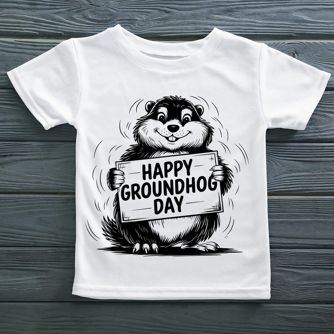 Happy Groundhog Day SVG, Groundhog Day SVG, Groundhog Svg, Cute ...