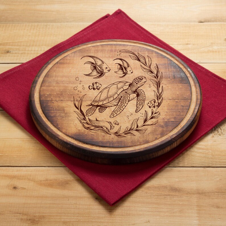 Sea Turtle SVG: Marine Underwater Scene (digital Download) - Etsy