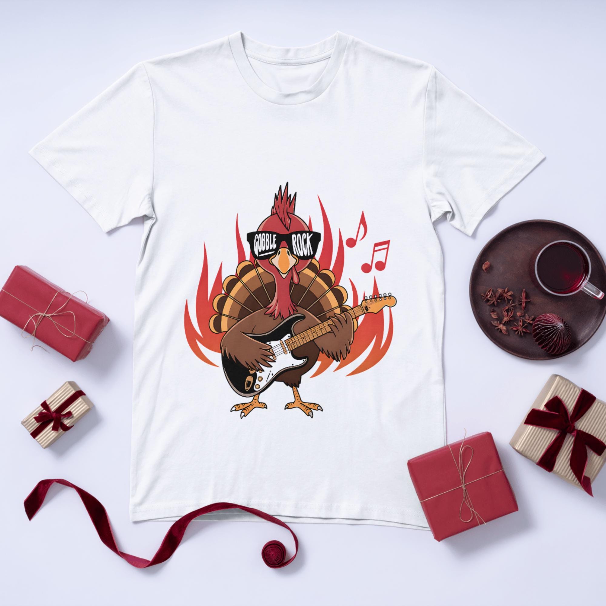 Rocking Boy Turkey PNG, Funny Thanksgiving Turkey Clipart, Cool Turkey ...