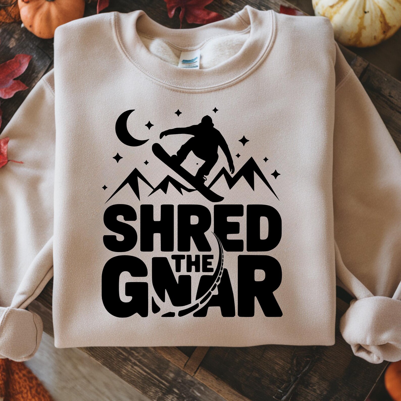 Shred the Gnar SVG Bundle, Snowboard Svg, Snowboard Life Png ...