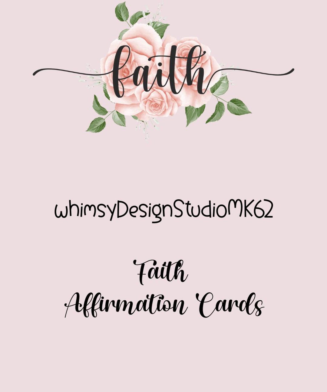 Faith Affirmation Cards Printable, Christian Gift, Encouragement Cards ...