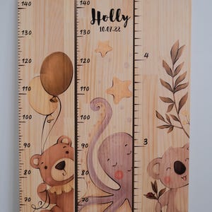 Teddy Bear Height Ruler, Baby Decor Nursery, Measuring Height Kids ...