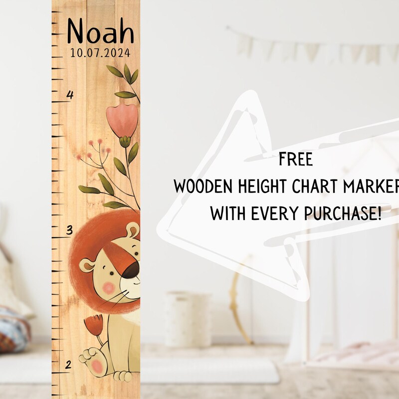 Growth Chart for Kids - Etsy