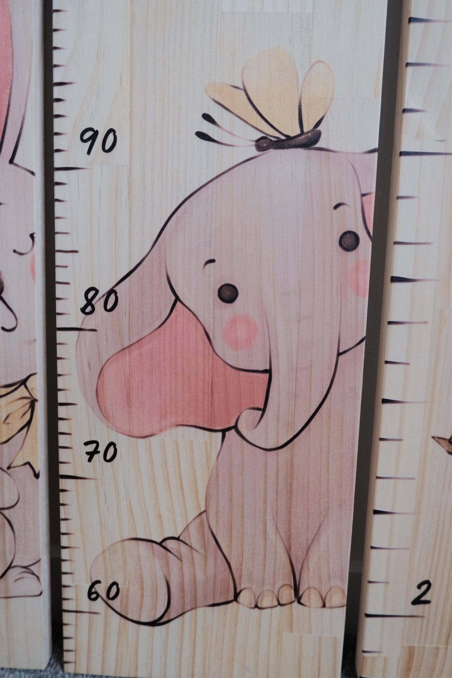 Elephant Growth Chart, Child Growth Chart Ruler, Personalized Growth ...