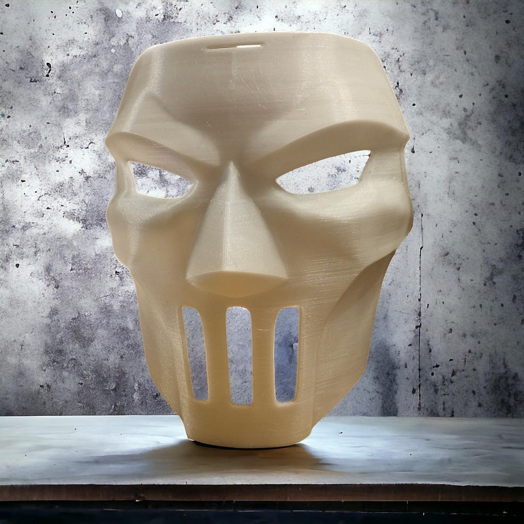 TMNT Casey Jones 3D Printed Cosplay Mask - Etsy