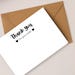 Thank You Note Digital Printable Modern Design Thank You Note Business ...