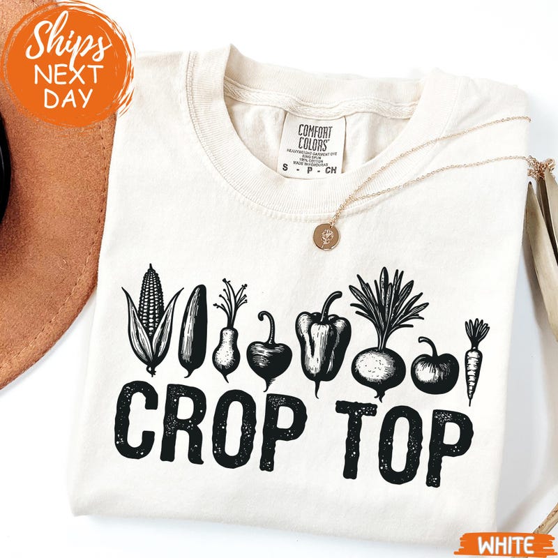 Crop Shirts Plants - Etsy