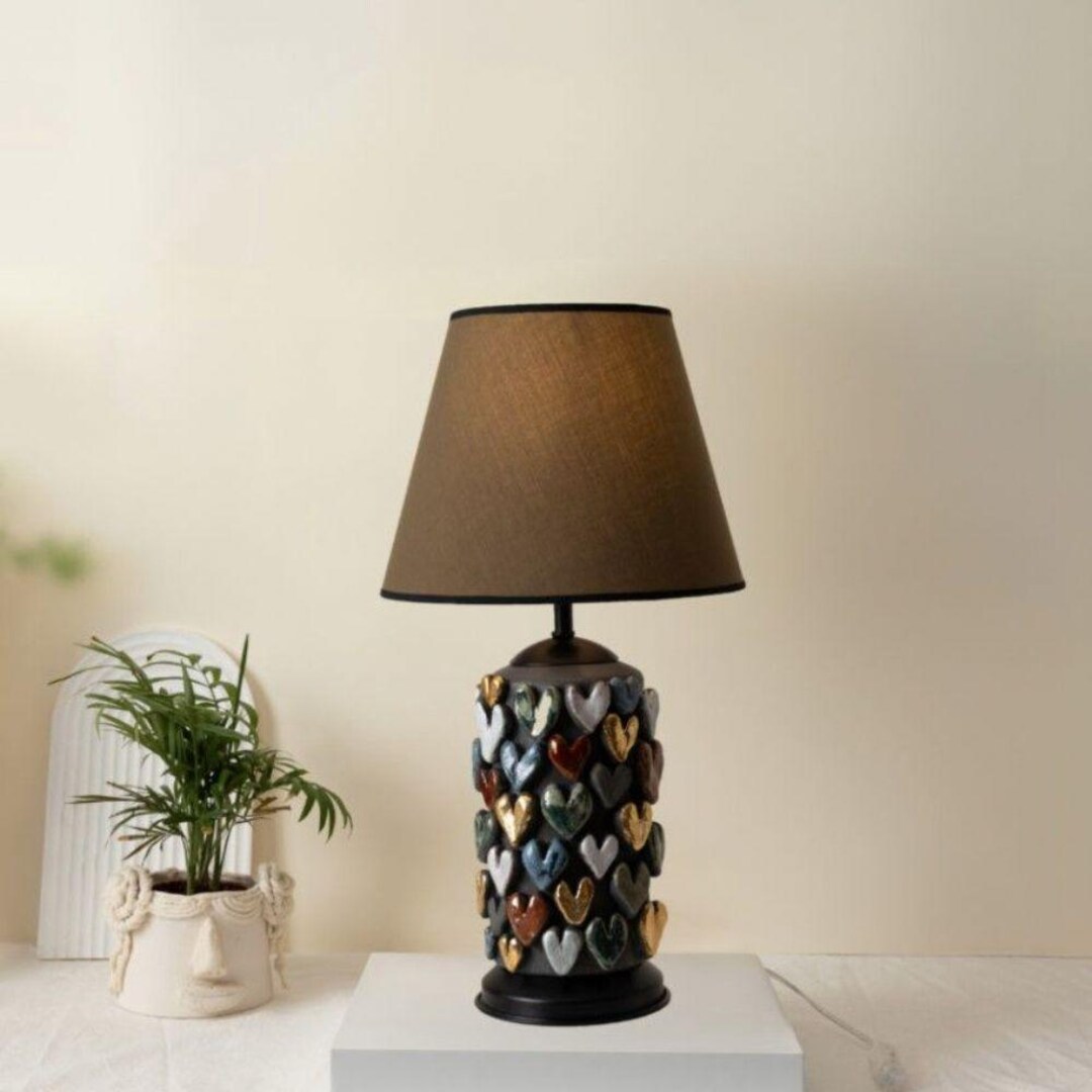 Heart Table Lamp - Charming Home Decor - Perfect Accent Lighting for ...