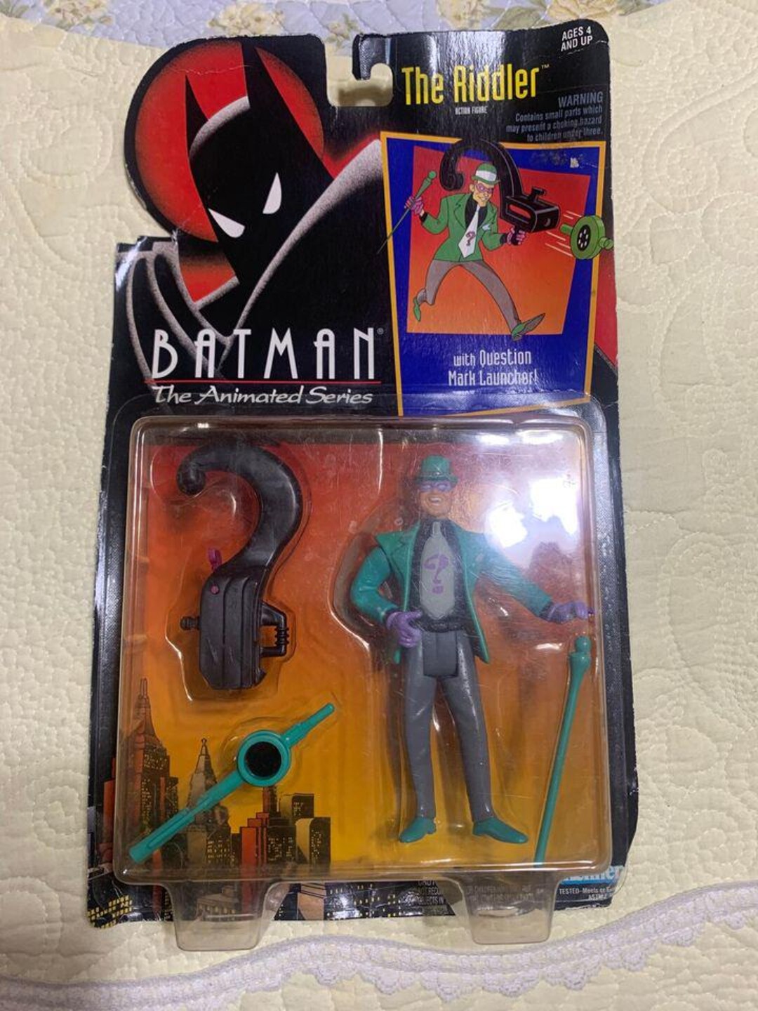 RARE the Riddler Batman the Animated Series Action Figure - Etsy