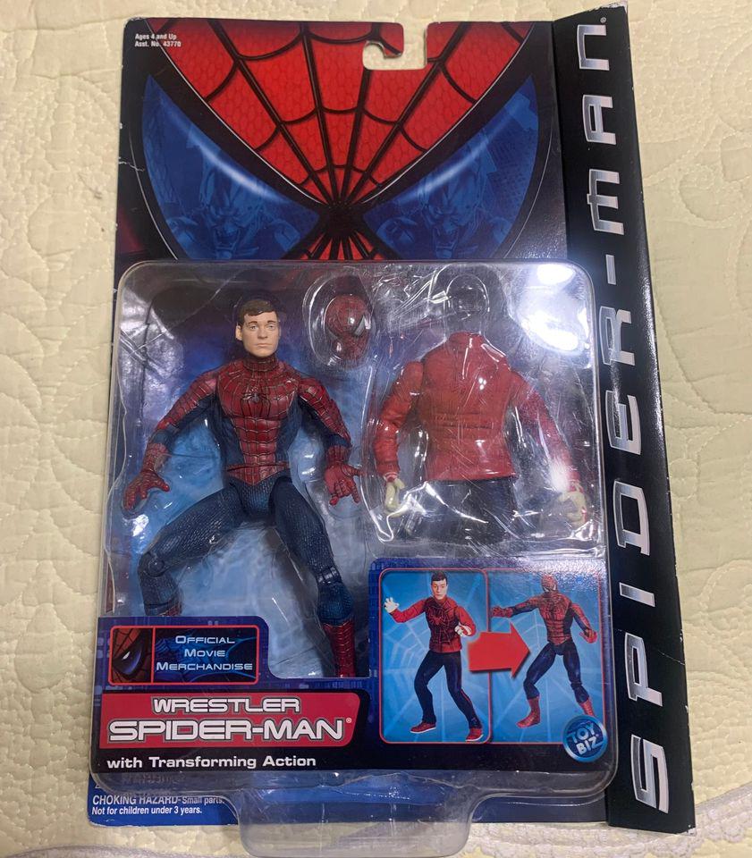 Wrestler spiderman toy store