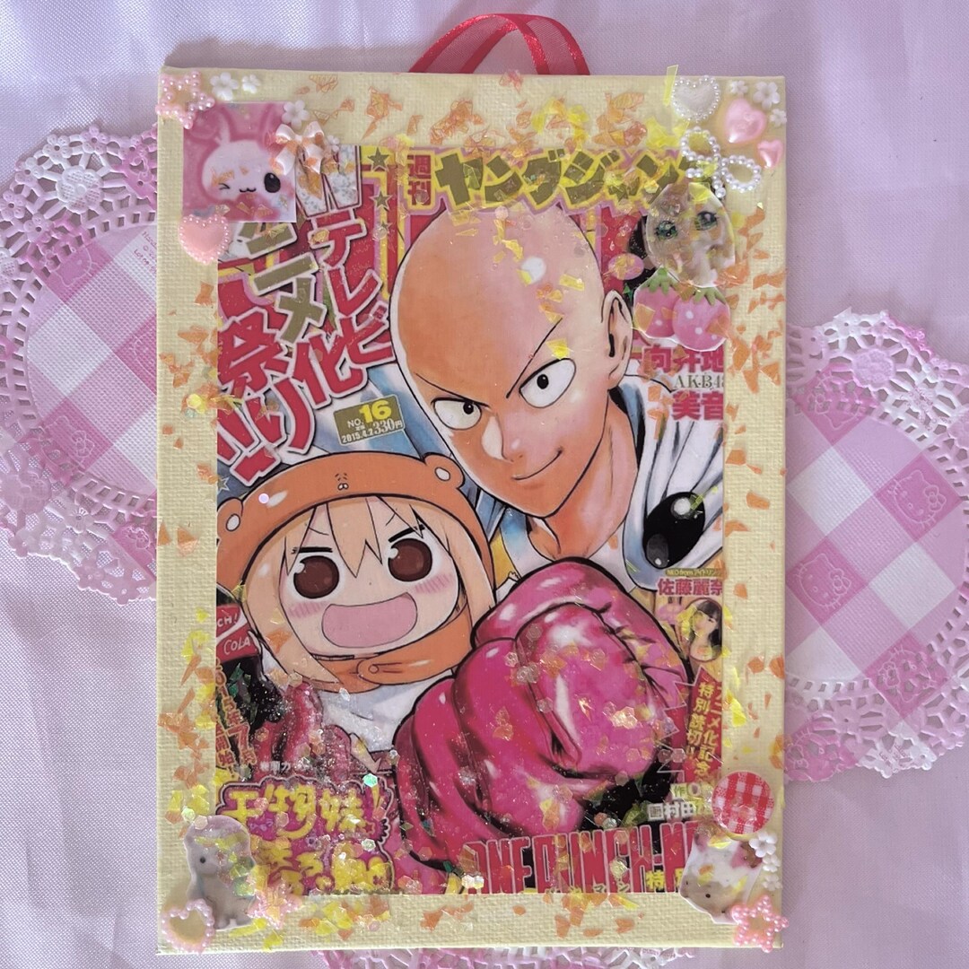 One Punch Man Decora Wall Decor - Etsy