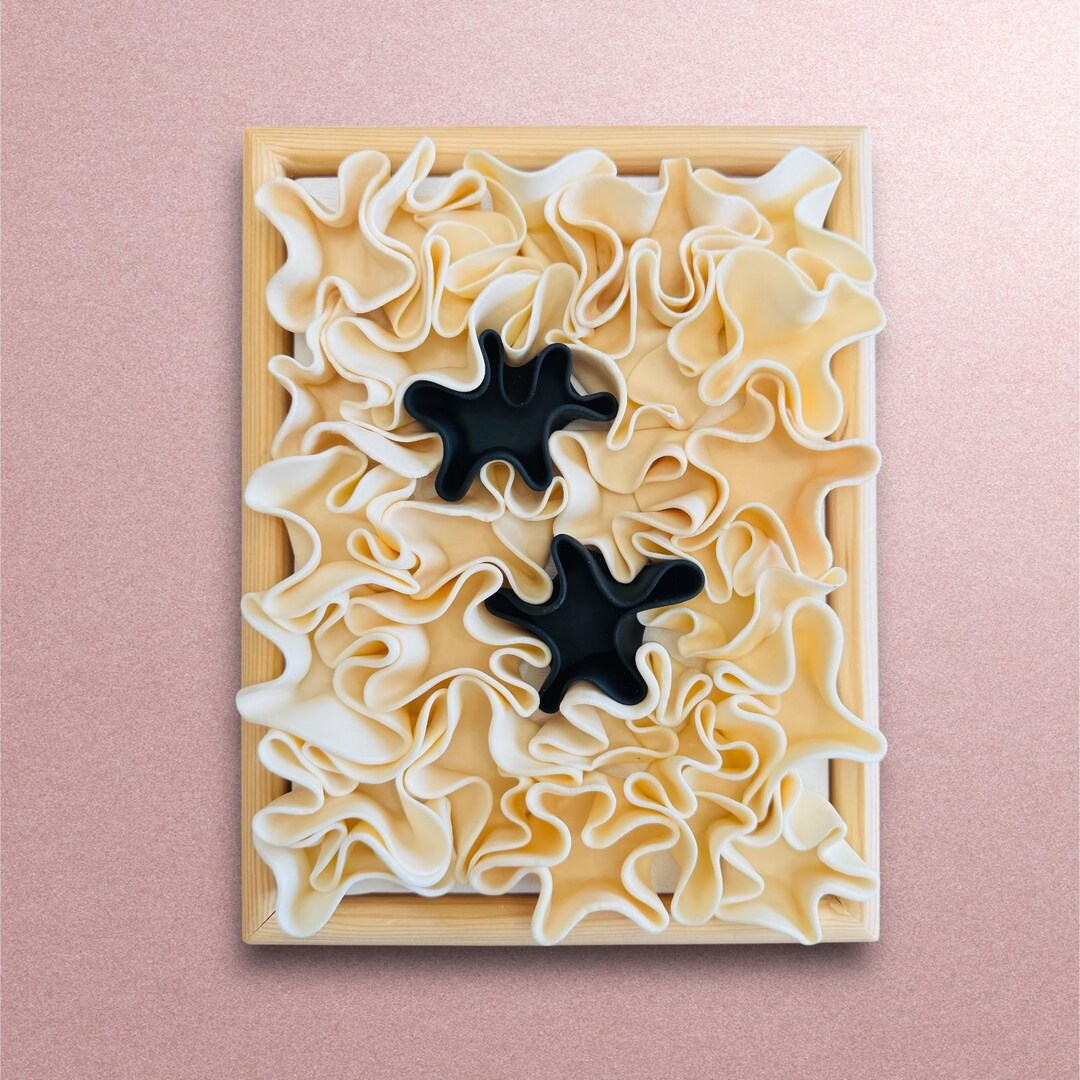 Unique Handmade Clay Wall Sculpture for Modern Minimalist Decor - Etsy