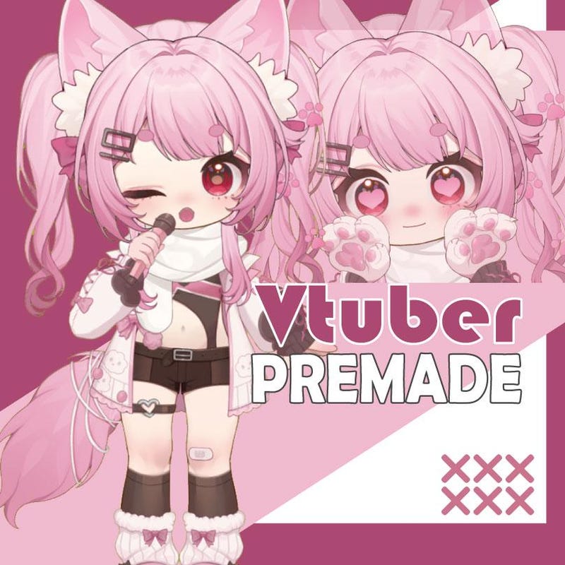 Vtuber Model Base - Etsy