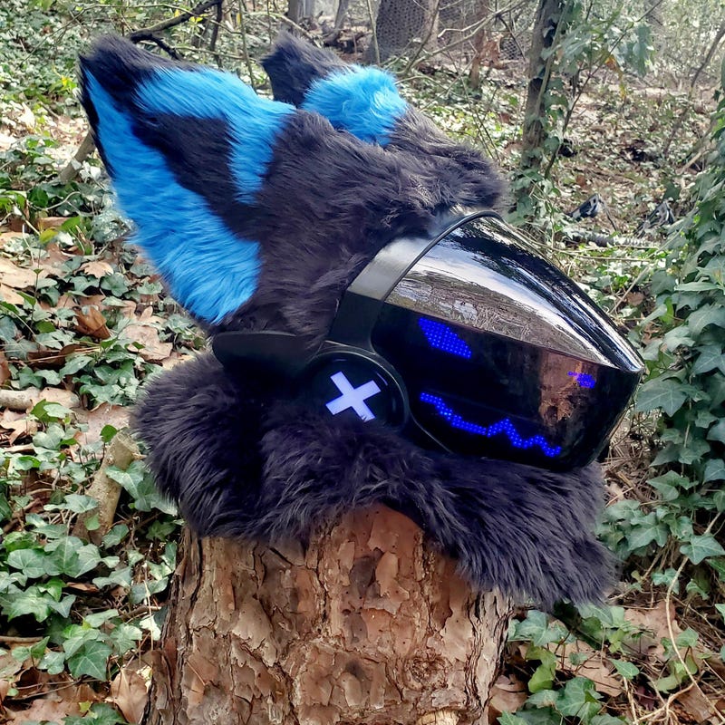 Protogen Mask - Etsy