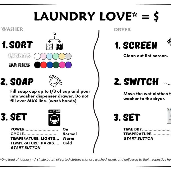 Laundry Sorter - Etsy