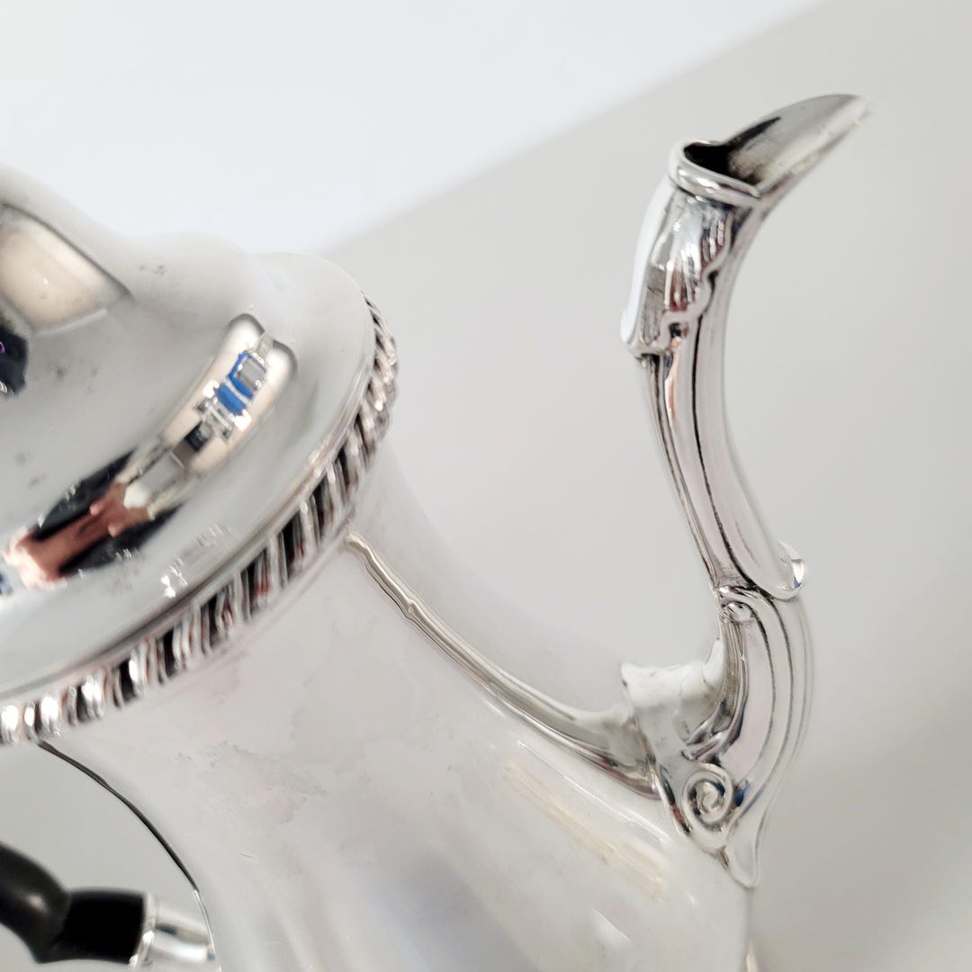 Cartier Sterling Silver Coffee Pot｜luxury Estate Silverware｜502g Solid ...