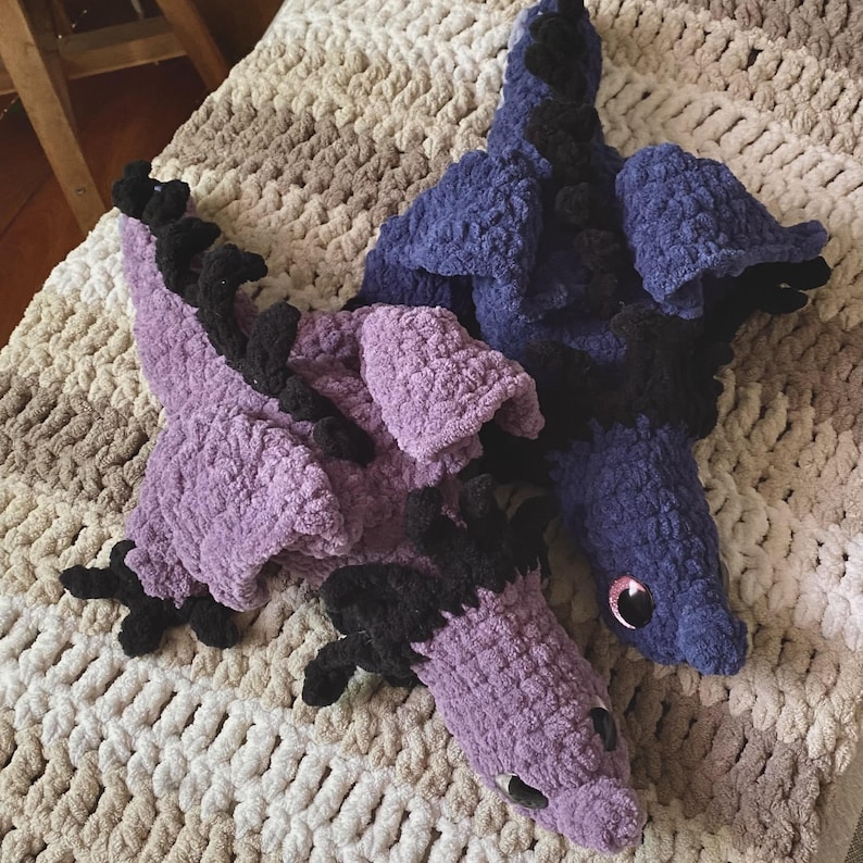Skrill Crochet Pattern: HTTYD Inspired Plushie (PDF Download) - Etsy