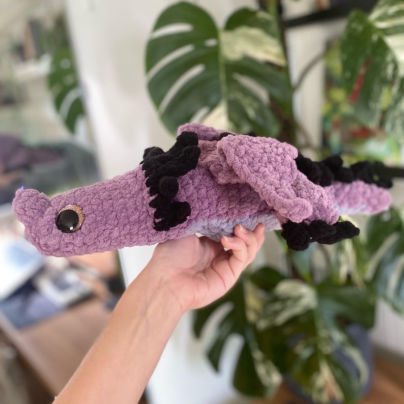 Skrill Crochet Pattern: HTTYD Inspired Plushie (PDF Download) - Etsy