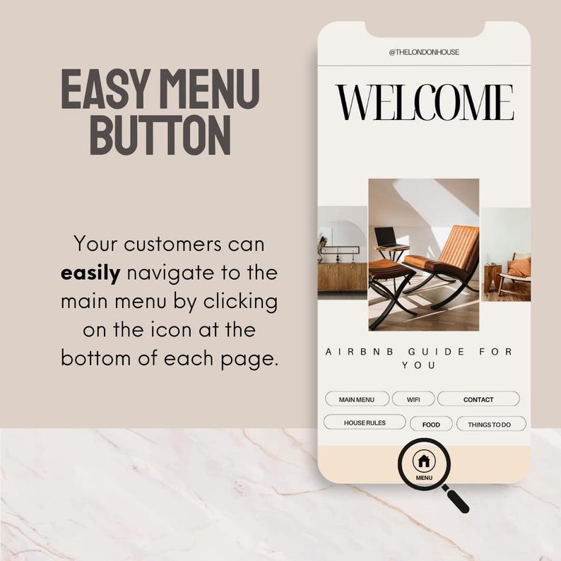 Digital Airbnb Welcome Book Template, Interactive Airbnb Guestbook ...