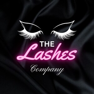 DIY Lash Tech Logo Canva, Lash Logo Template for Businesses, Lash ...