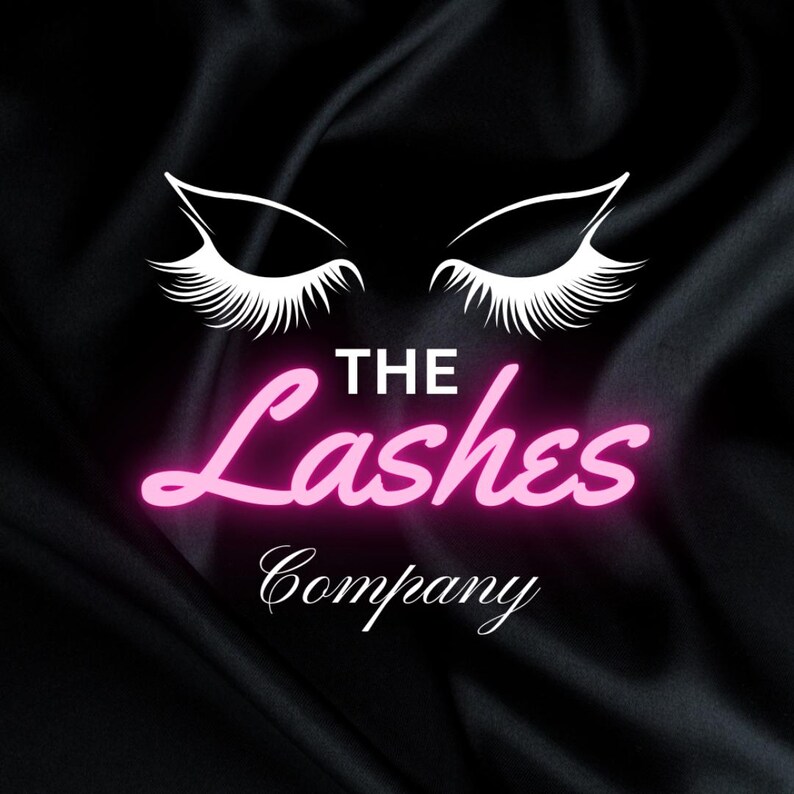 DIY Lash Tech Logo Canva, Lash Logo Template for Businesses, Lash ...